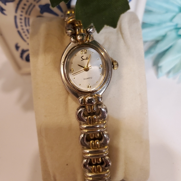 Cache | Accessories | Vintage Cache Saki 2 Tone Watch | Poshmark